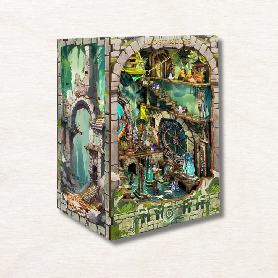 Maisons Miniatures en Bois - Kits DIY & Book Nooks | Ecocraft.fr – EcoCraft